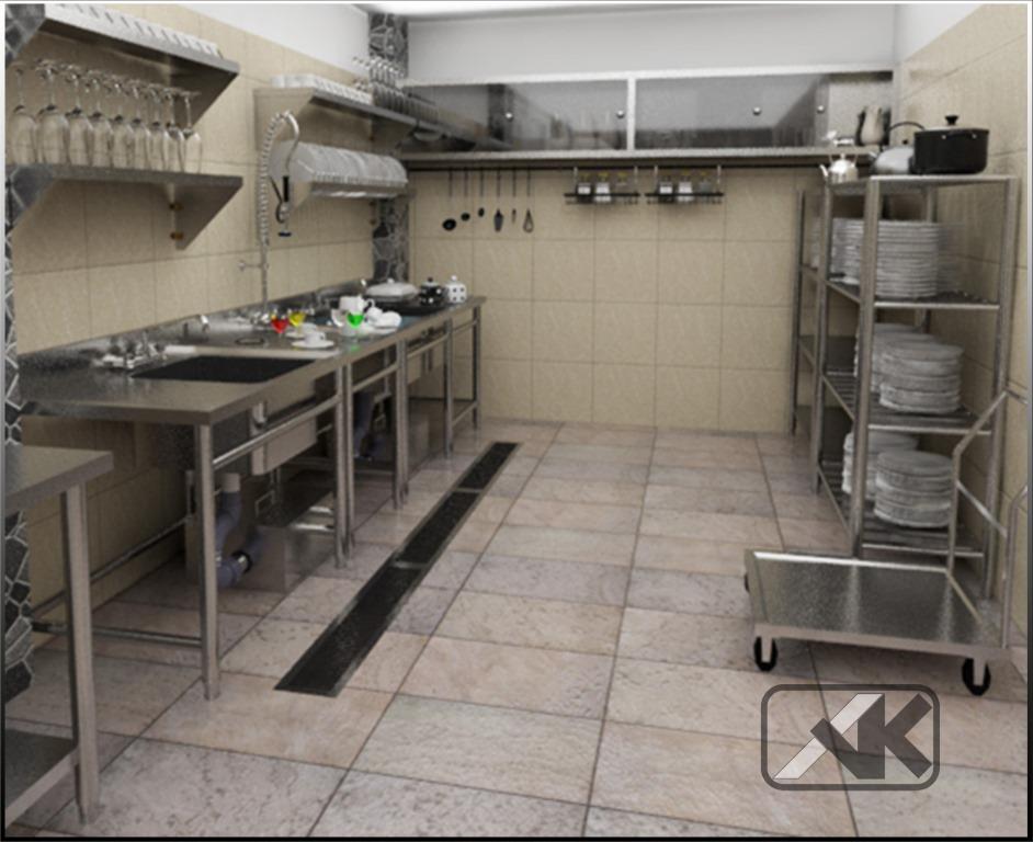 Terbaru 31 Gambar Dapur Restoran Simple Dan Minimalis