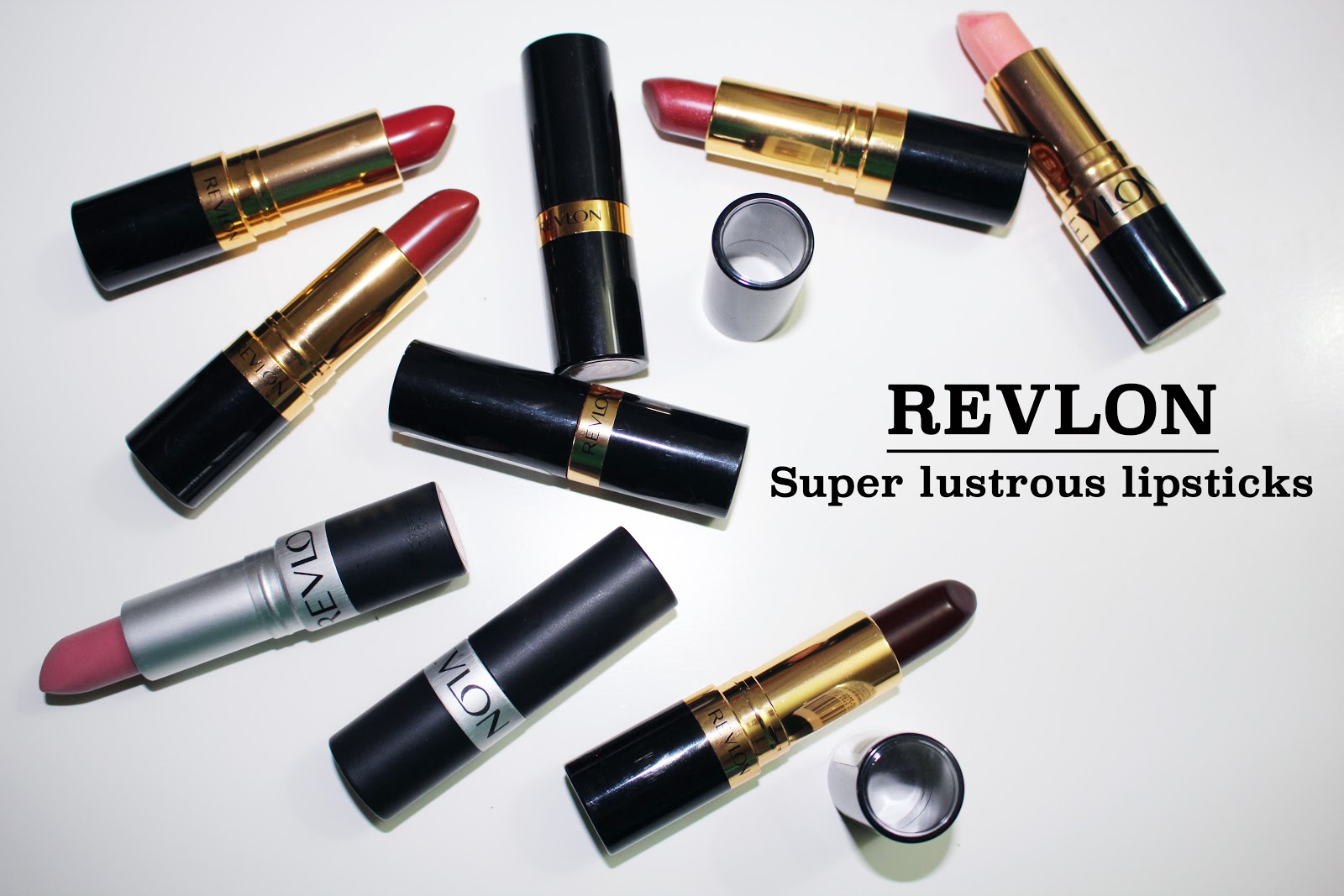 Revlon Super Lustrous Lipsticks Review