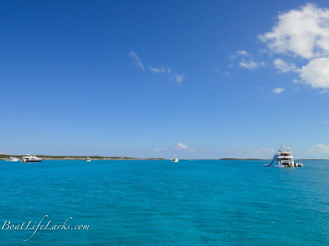 Exumas: Highbourne Cay and Waterworld - Boat Life Larks - SV Dulcinea