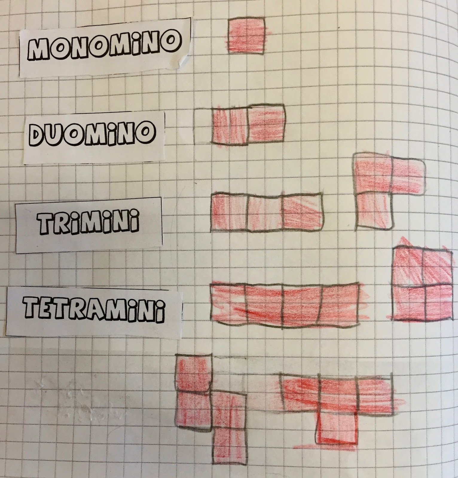 In viaggio con la C: Polimini: giochiamo con la geometria