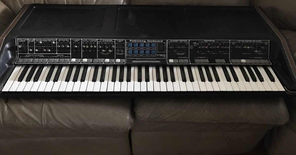 MATRIXSYNTH: Moog Polymoog 203a Polyphonic Analog Synthesizer