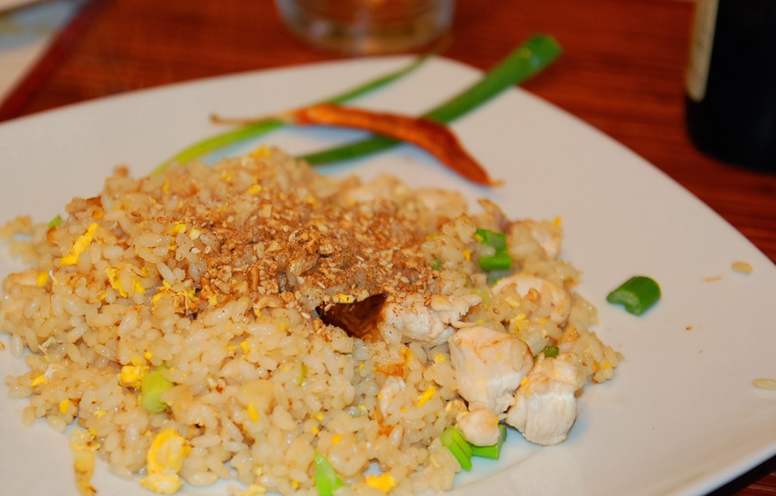 Mondi e Sapori: Khao Phat Kai (Riso fritto con pollo alla thailandese)