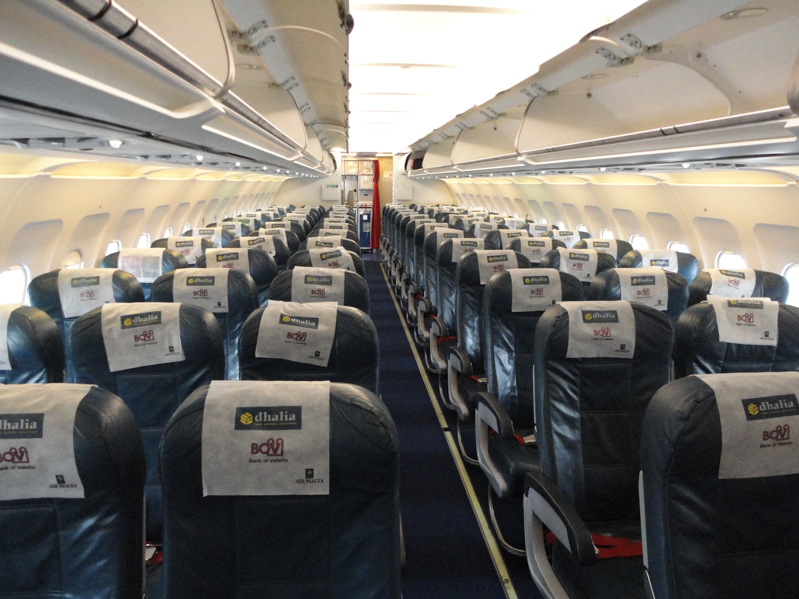 The Travelling Dassie: Air Malta Economy Class Airbus A319