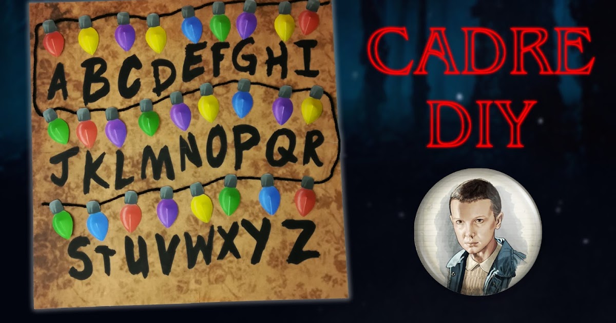 Cadre Stranger Things en Papercraft | DIY Netflix