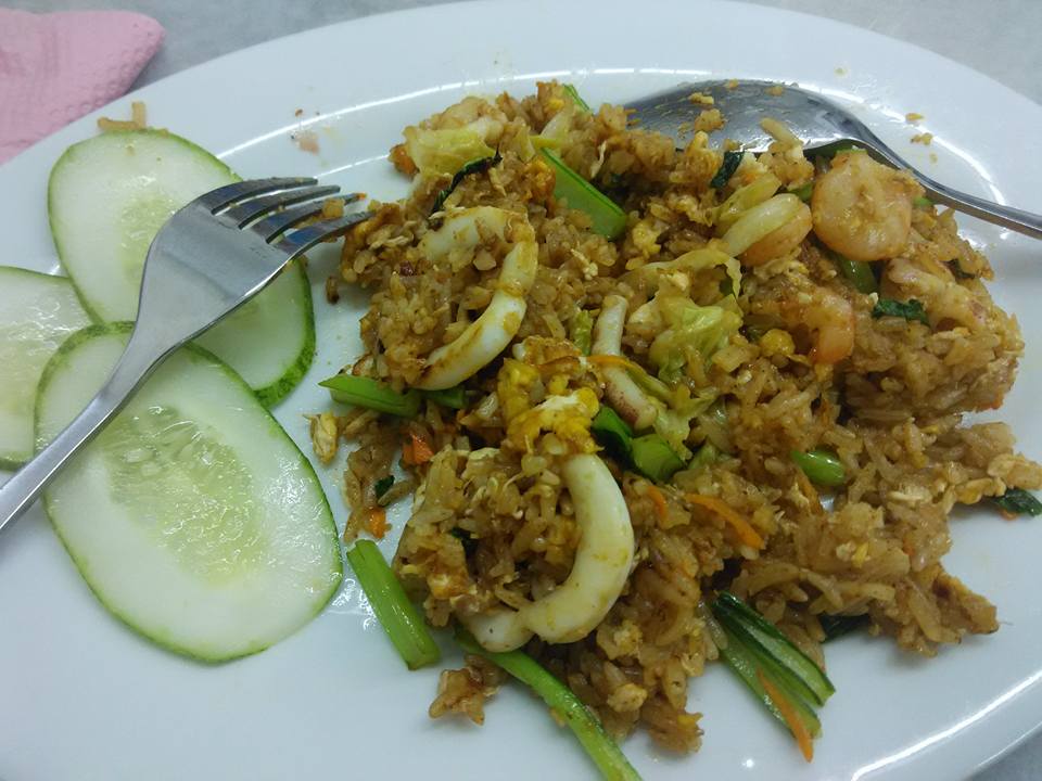 Miri Thai Seafood Fried Rice and Siam Bihun - Miri Food Sharing