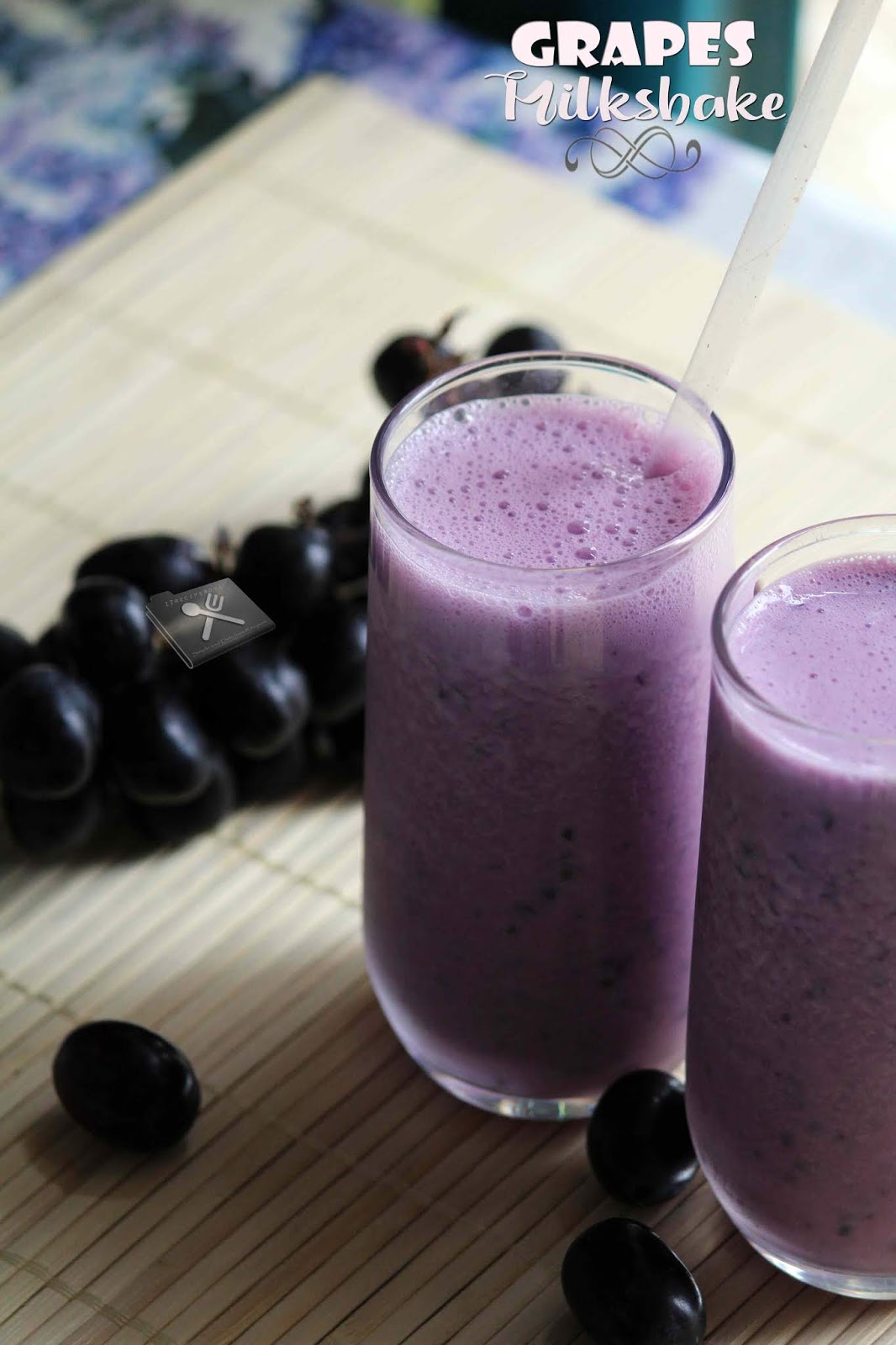 Grapes Milkshake - Recipe Book