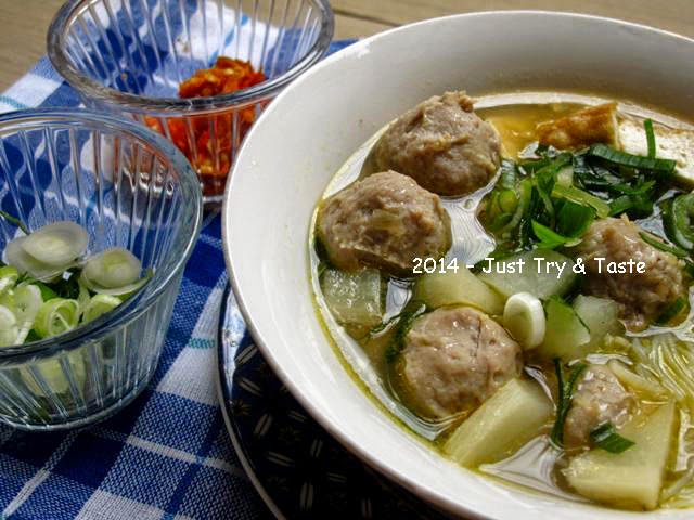 Just Try & Taste: Bakso Daging Sapi Spesial - Versi lebih mudah dan tak ...