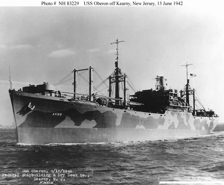 Naval Warfare: USS Oberon (AK-56, AKA-14)