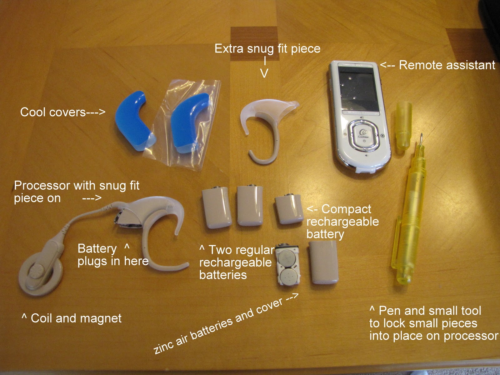 Adventures of Bionic Boy: Cochlear Processor Equipment