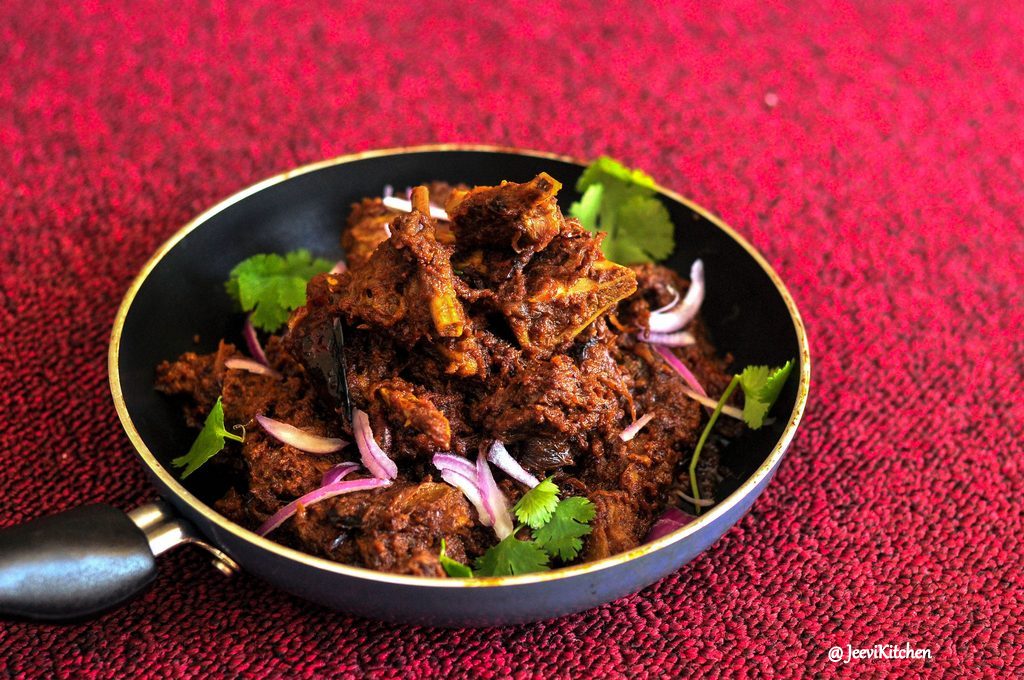 Jeevi Kitchen: Mutton Masala Fry
