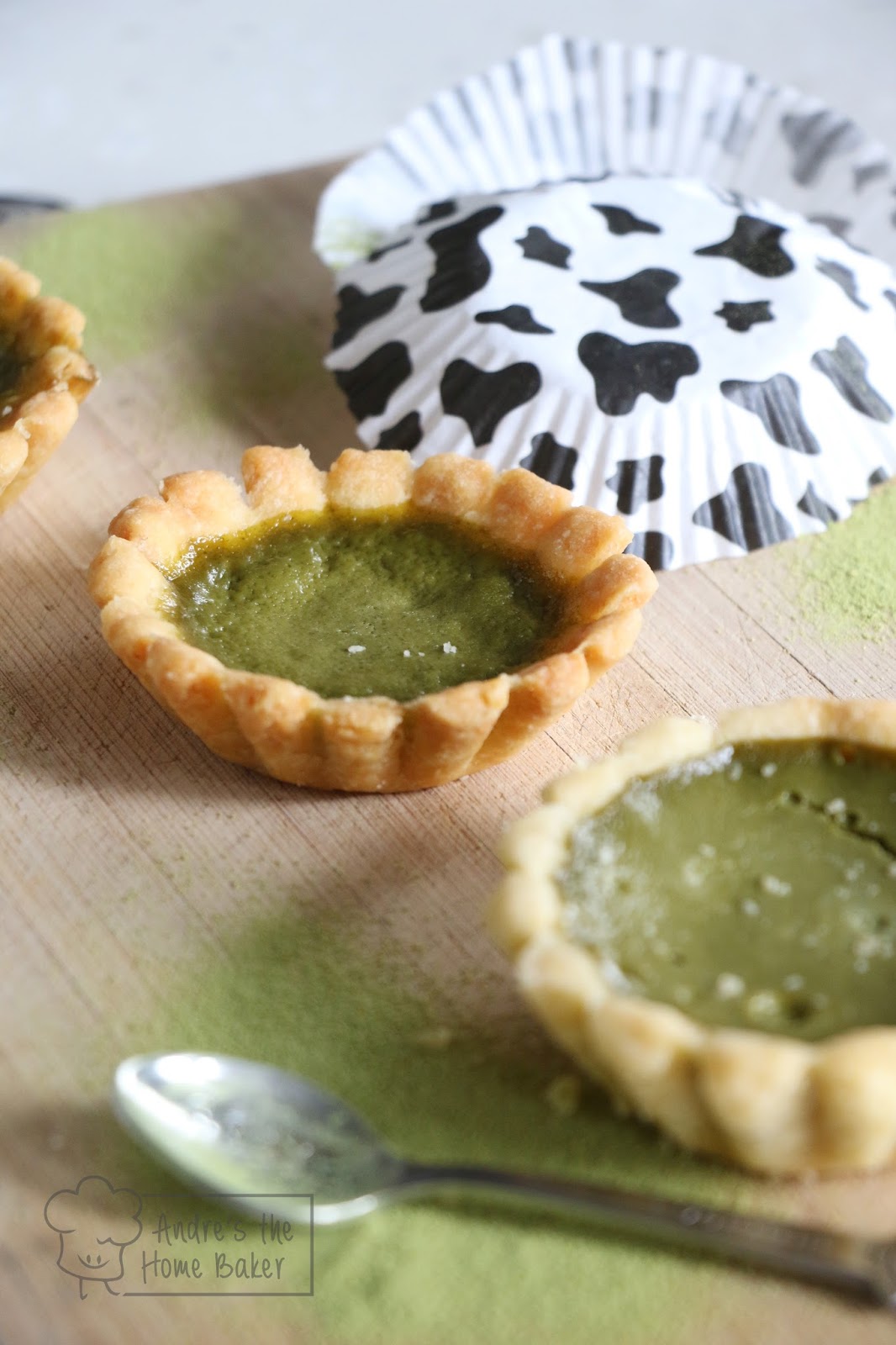 ♥ Matcha Tart ♥ ~ Andre's the Home Baker