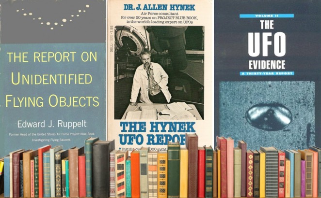 Blue Blurry Lines: UFO Books 101: Required Reading by Paul Dean