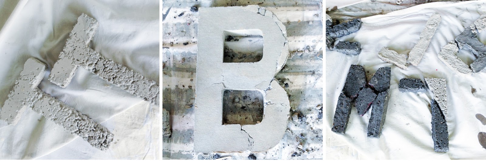 DIY Concrete Accent Letters - Maison de Pax