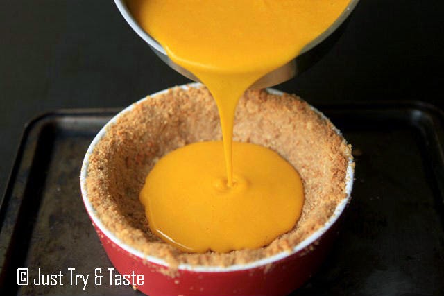 Pie Labu Kuning dengan Biscuit Crust | Just Try & Taste