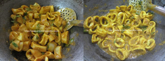 Priya's Virundhu: Squid Fry/Kanava Meen Varuval/Kerala Squid Fry/Kanava ...