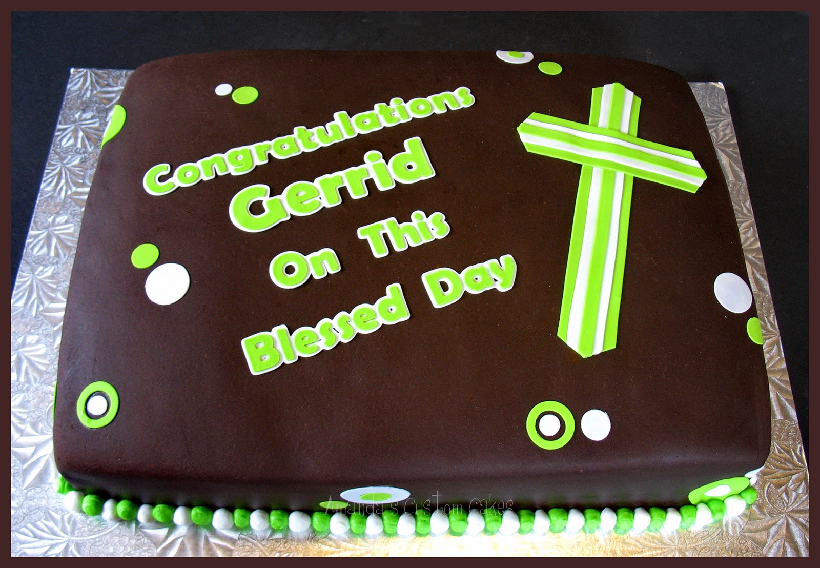 Amanda's Custom Cakes: Confirmation Cakes galore!