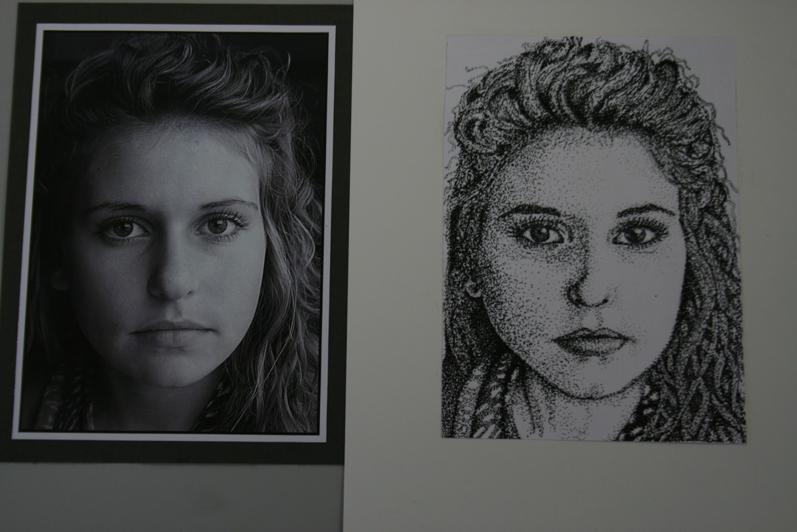 Sutka and Art Education: Stipple Portrait