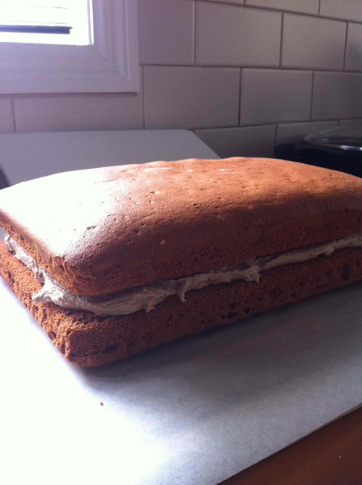 The Belly Rules Blog: A new level of sickly decadence ... Tim Tam Cake!