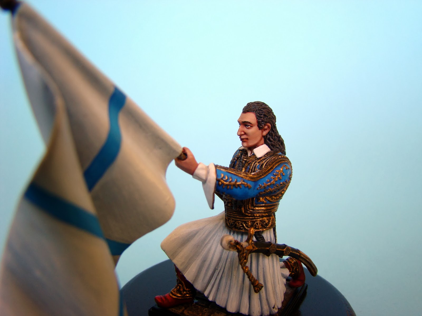 MY mini WORLD: 227. GREEK REVOLUTION 1821 – GREEK WARRIOR (KIT ...