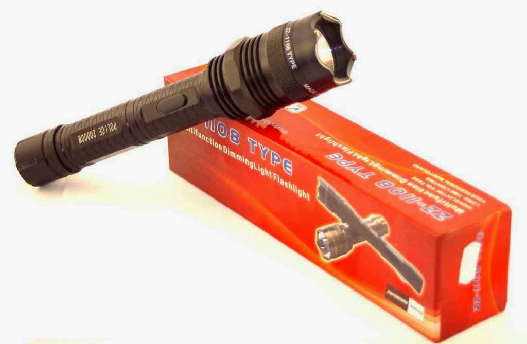 kim pin: Stun Gun Flashlight ZZ 1108