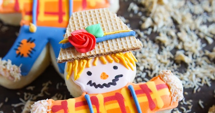 Scarecrow Cookies | Bake at 350°