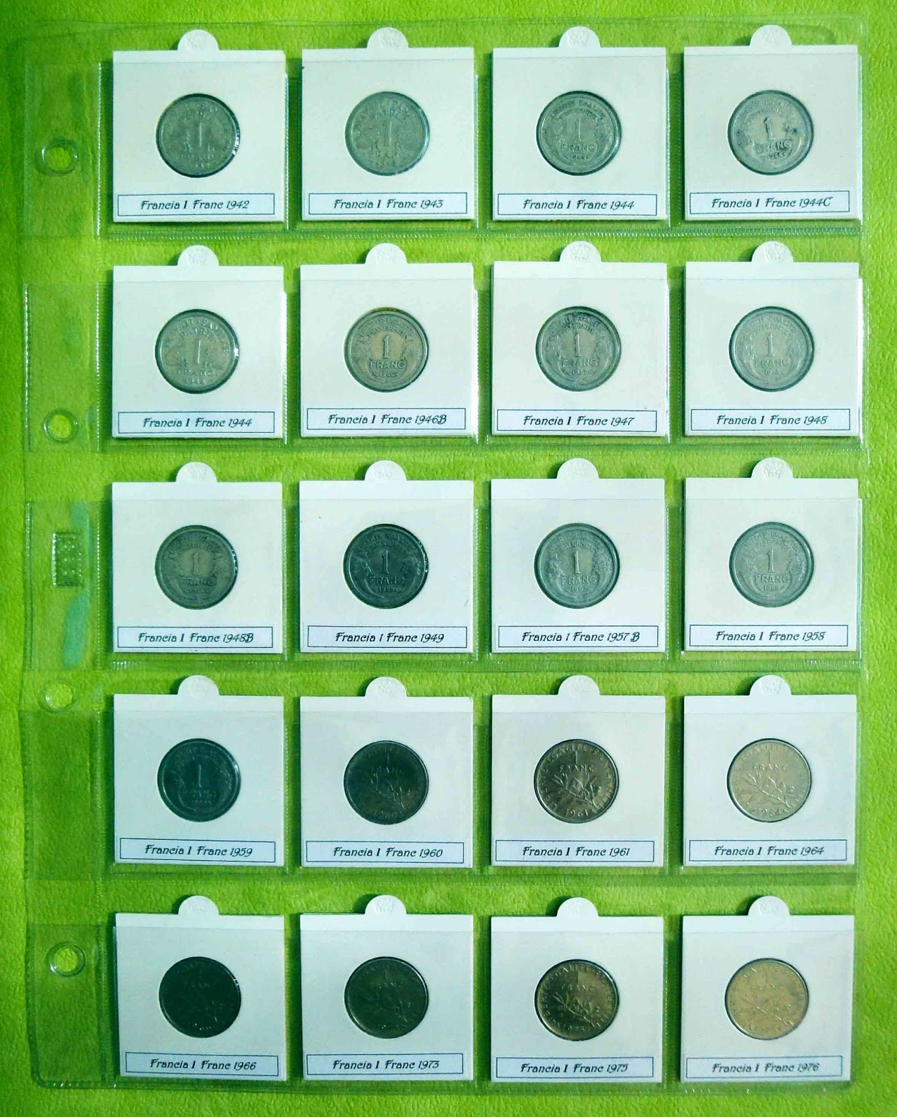El Sello Verde: Monedas, un coleccionismo en auge