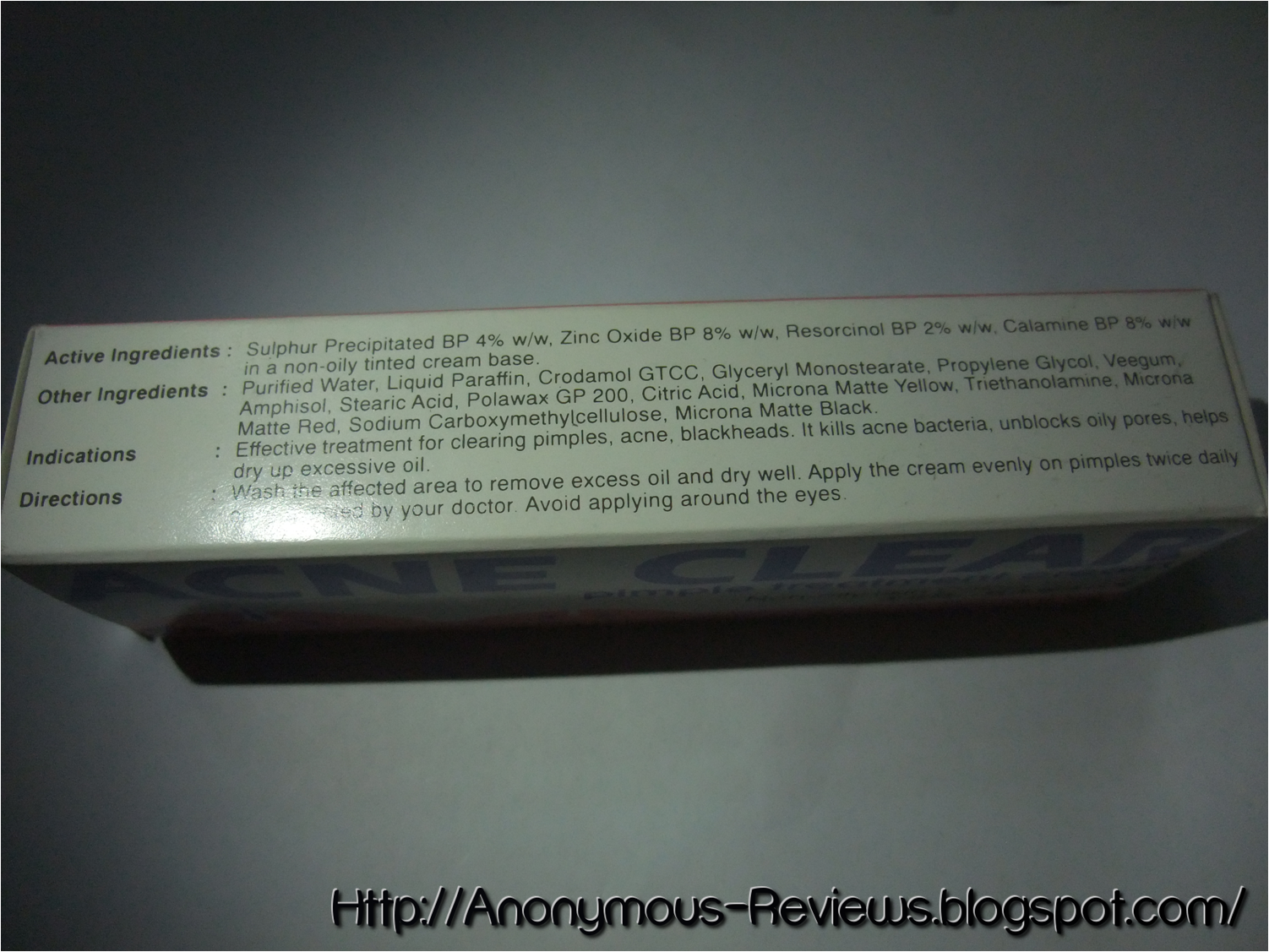 Review for Acne Clear Pimple Treatment Cream | MyStyleBite