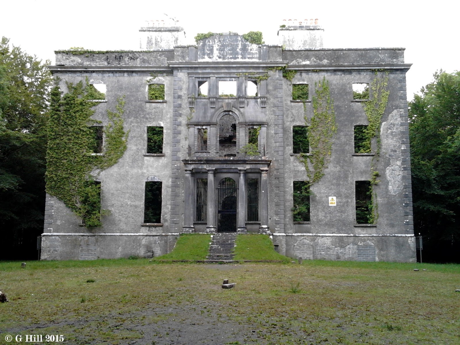 Ireland In Ruins: Moore Hall Co Mayo