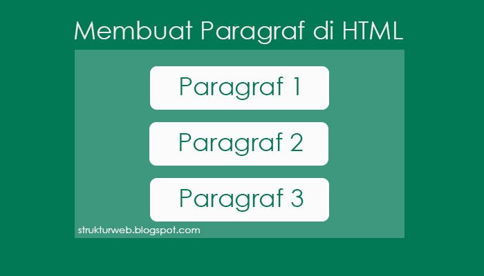 Cara Membuat Paragraf Di Html Tag P Struktur Web