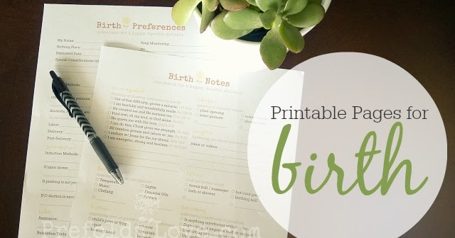 Prefolds Love: Birth Notes