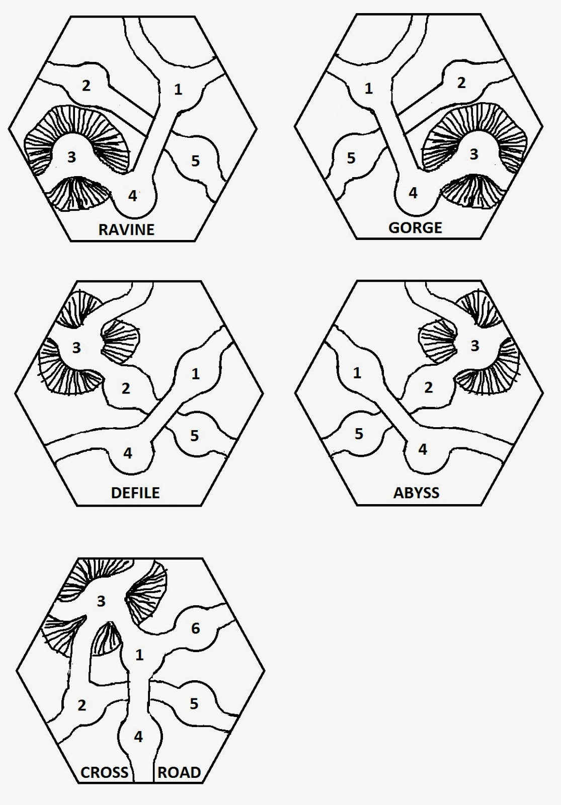 A Paladin In Citadel: Magic Realm: Hill Tiles