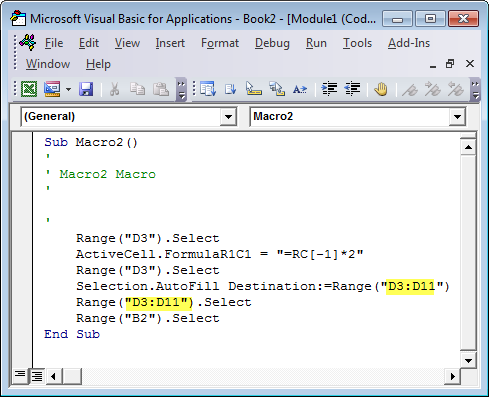 Lesson 4 : Playing with Dynamic Ranges in Excel