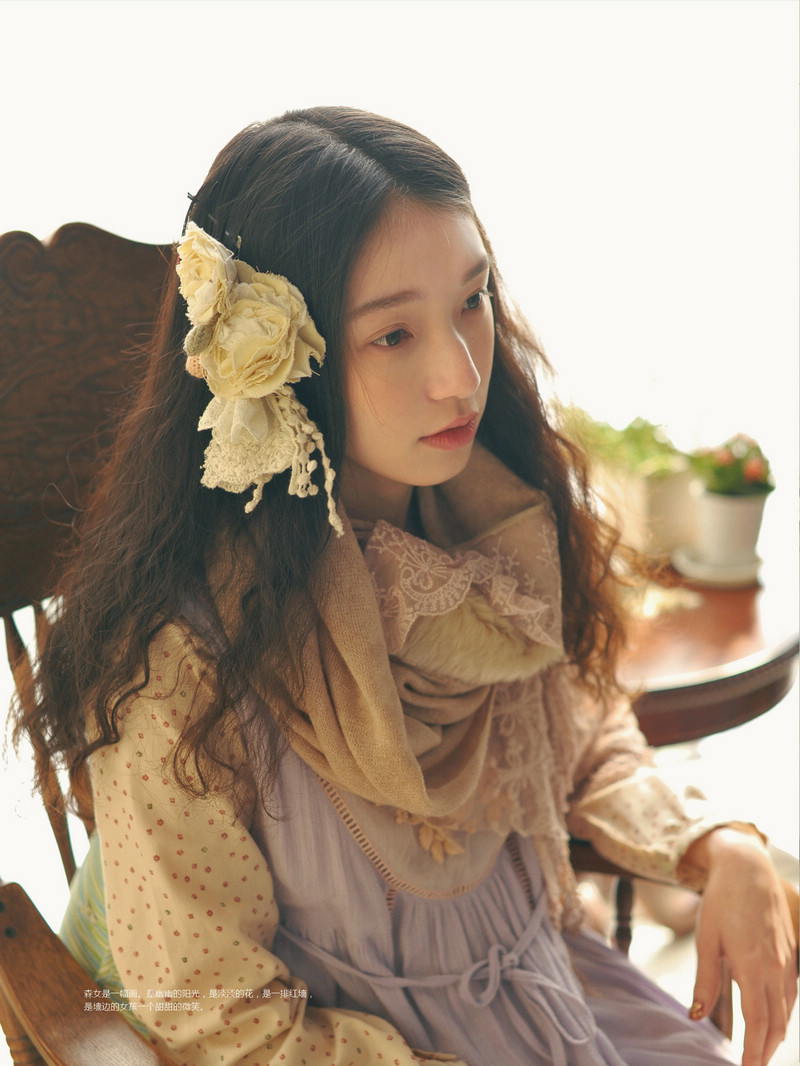 Mori kei print - Qaspads