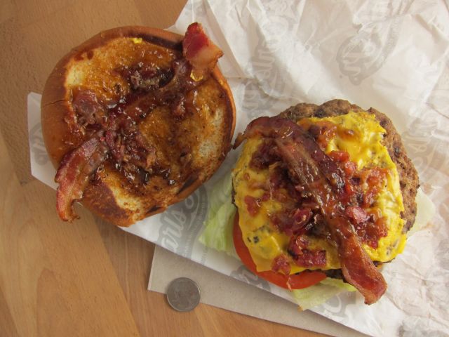 Review: Carl's Jr. - Bacon 3-Way Burger