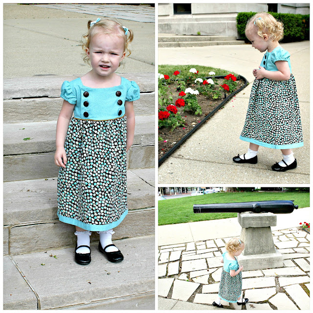 Junebug dress pattern testers
