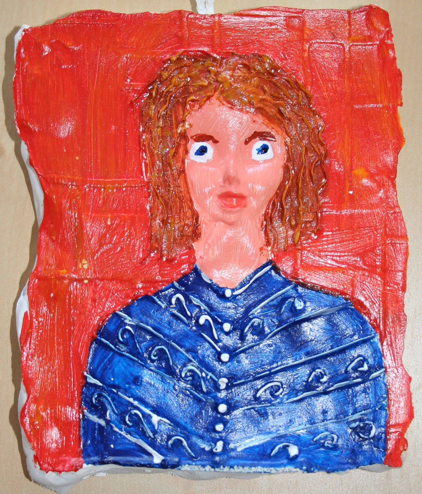 Tile Art Portrait at Imelda Metzger blog