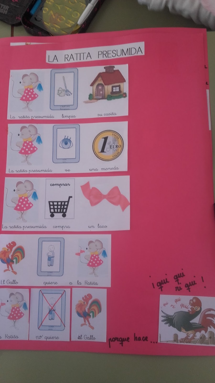 Con AL de Alicia: La ratita presumida.