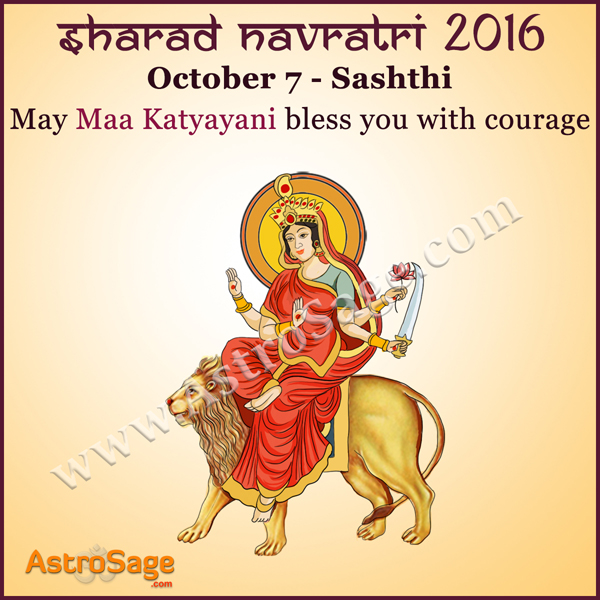 AstroSage Magazine: Navratri Day Six - Maa Katyayani Puja Vidhi