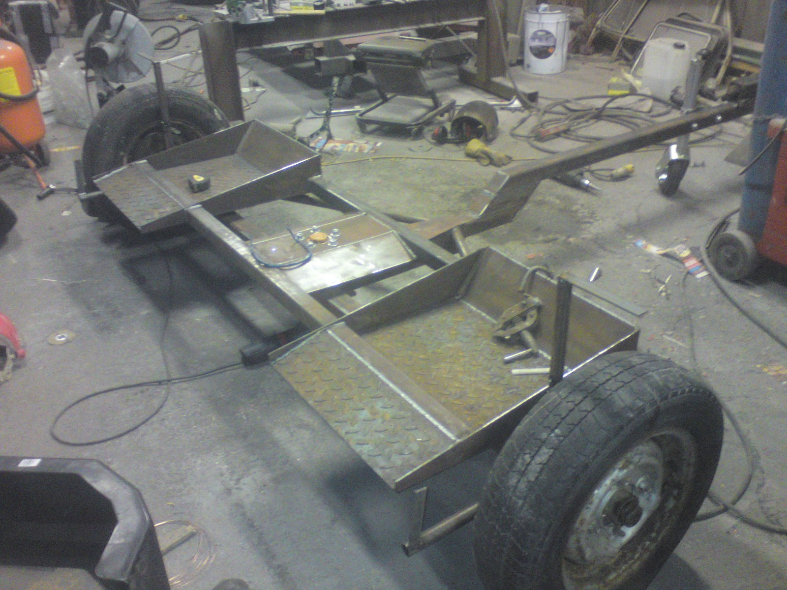 Steel Demon's Auto Surgery: Ever asked to build a towing dolly from ...