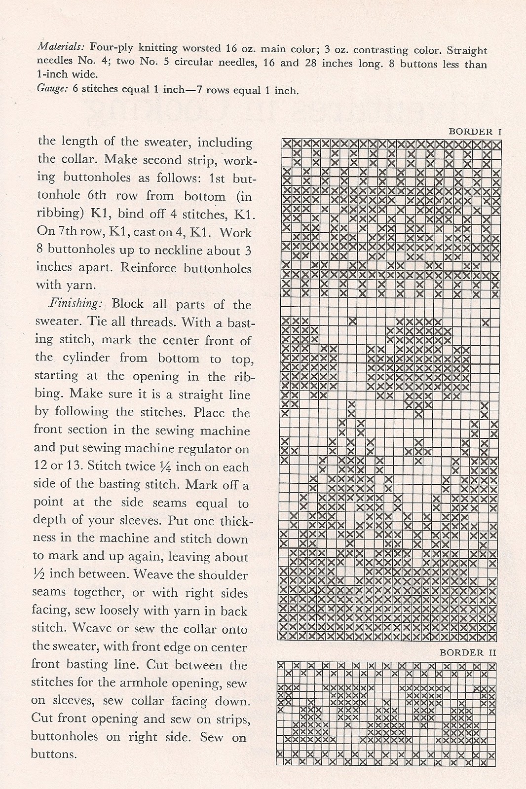 Sentimental Baby: Girl Scout Sweater Pattern