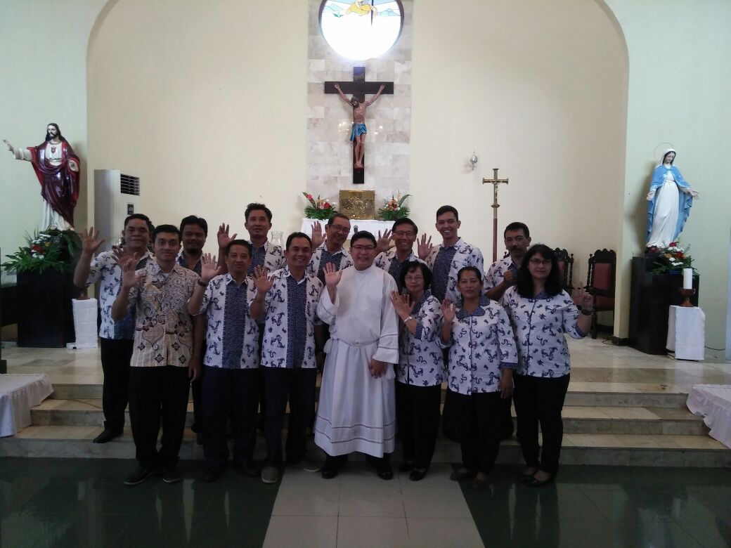 Santo Sebastianus: Tugas Tatib Kolektan 19-06-2016 Misa 08.30