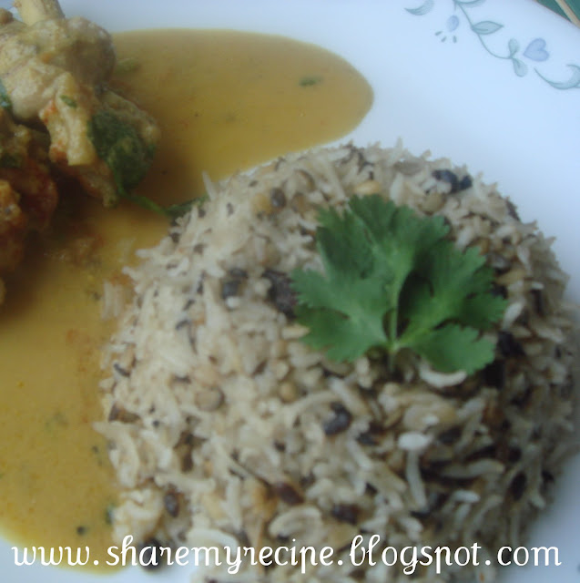 Share My Recipe: Black Urad Dal Rice