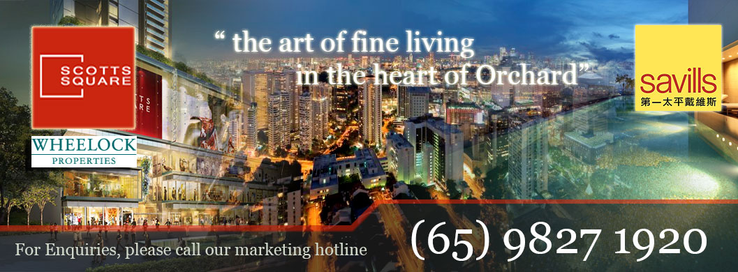 Scotts Square Singapore: Site plan and Floor plan