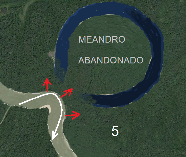 CURIOSIDADES CIENTÍFICAS : Meandros abandonados