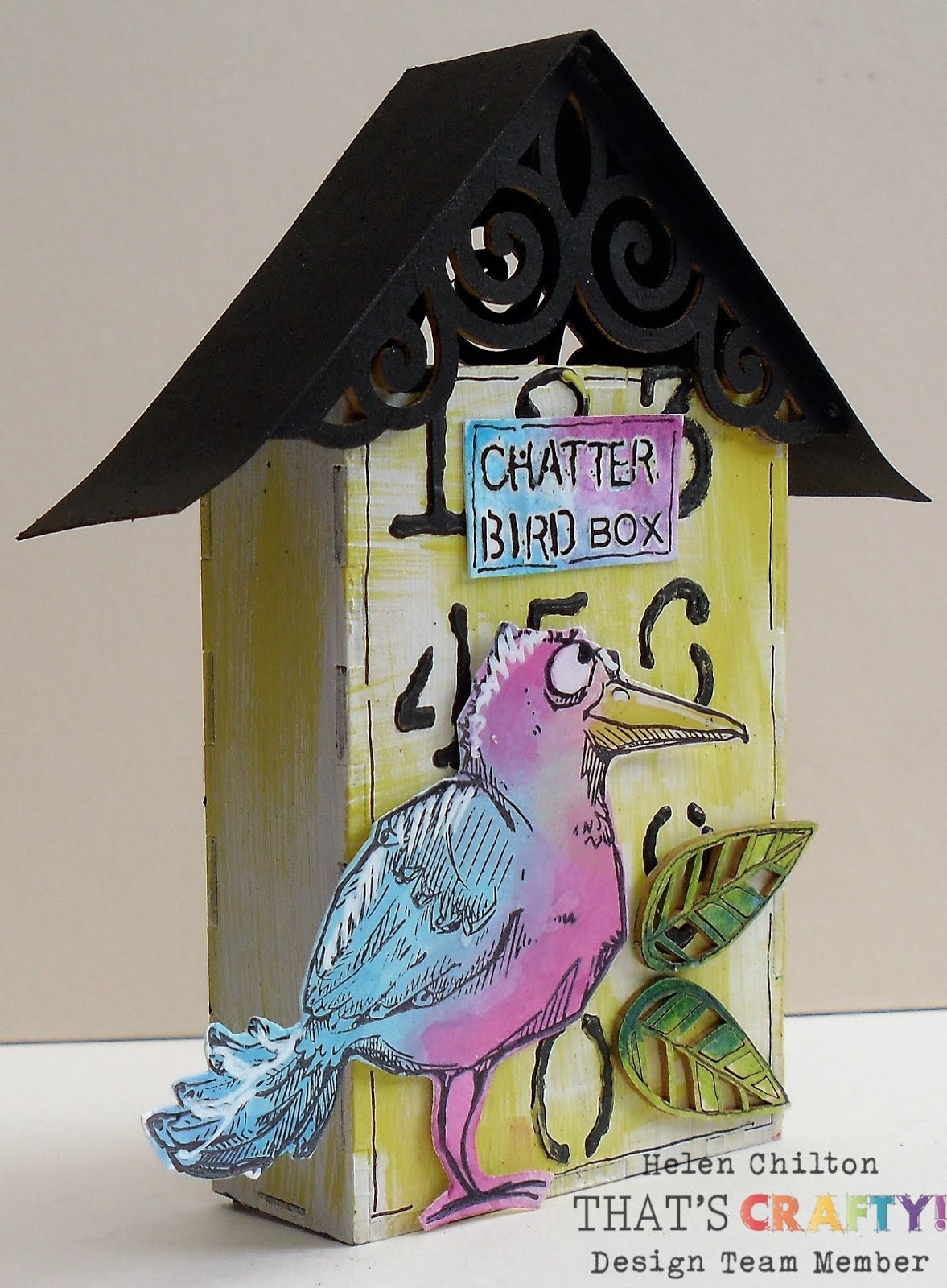 Chatter Bird Box! by Helen Chilton - That's Crafty!
