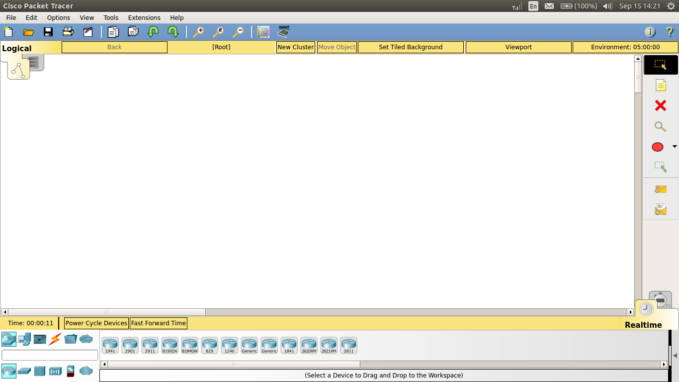 Komenpromp: Packet Tracer