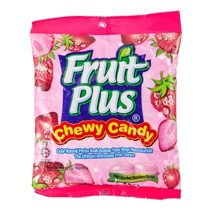 Wadah Madrasah Pengalaman: Fruit Plus Chewy Candy Strawberry