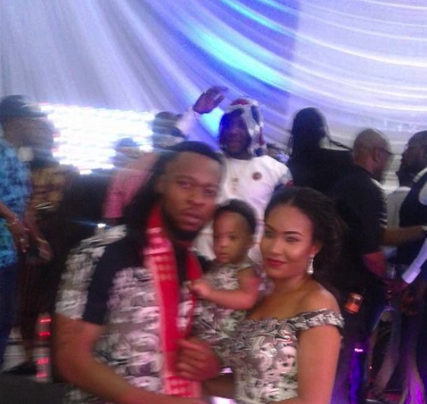 Anna Banner and daughter attend Flavour's father's birthday(Photos)