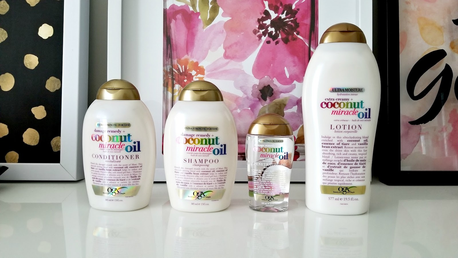 OGX - Coconut Miracle Oil Collection and Review* - miranda loves