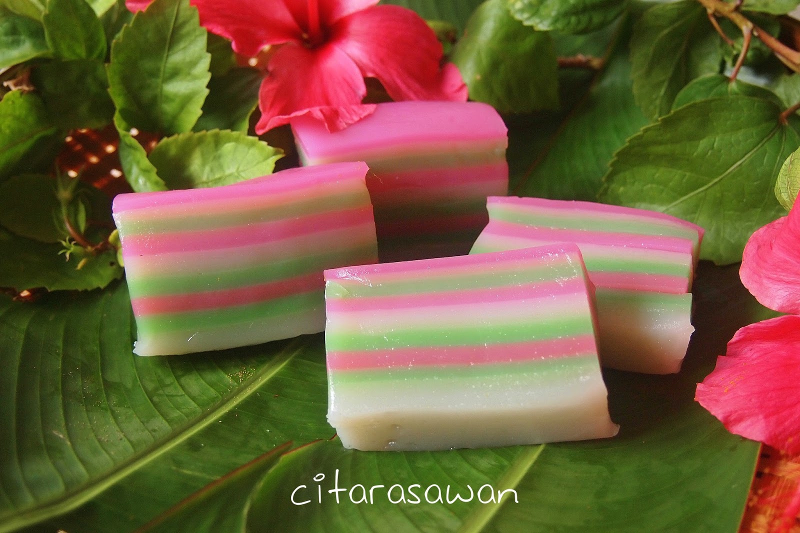 Kuih Lapis Tepung Sagu ~ Resepi Terbaik